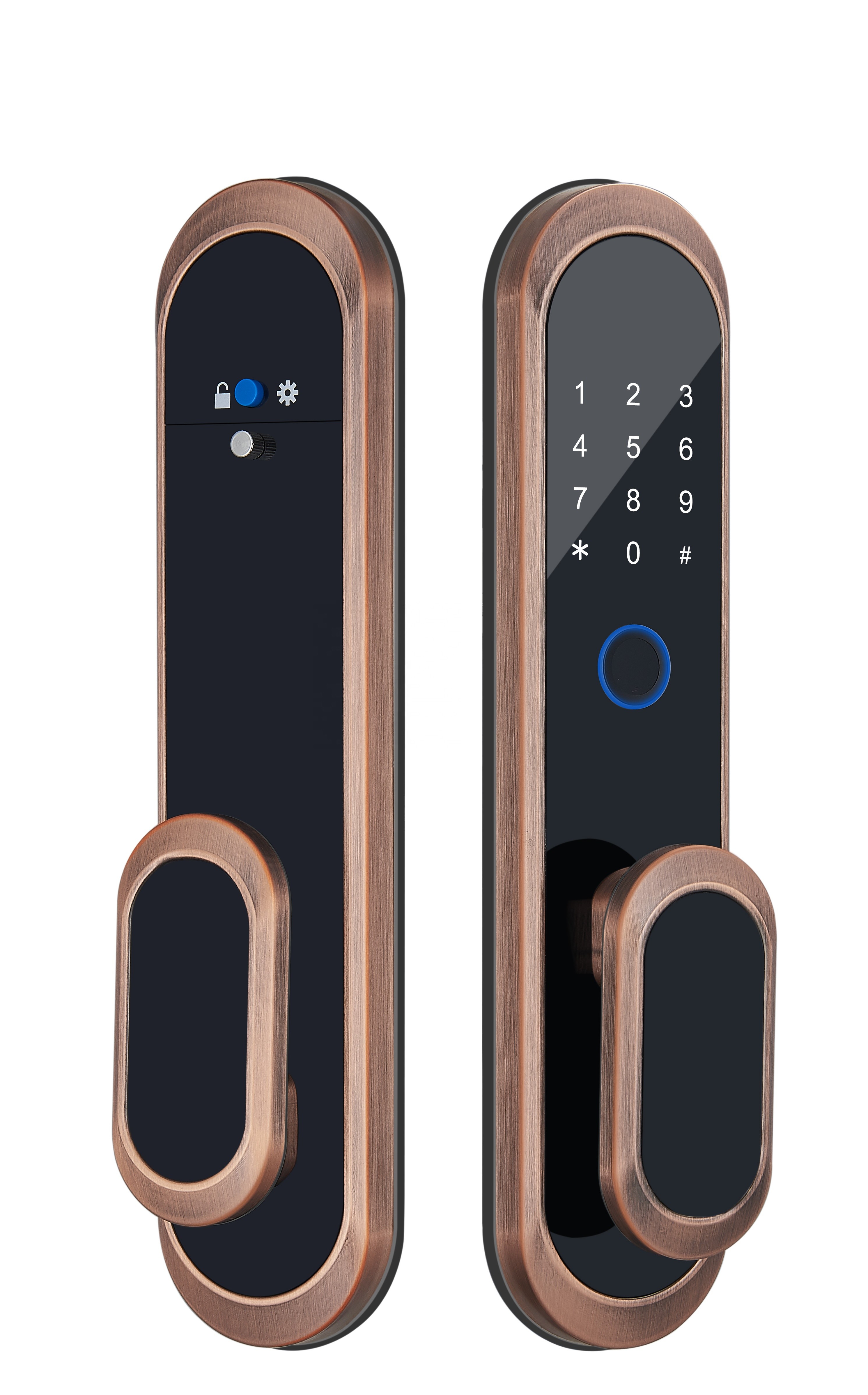Smart Cylinder Door Lock Fingerprint TTlock Digital Door Lock For Apartment